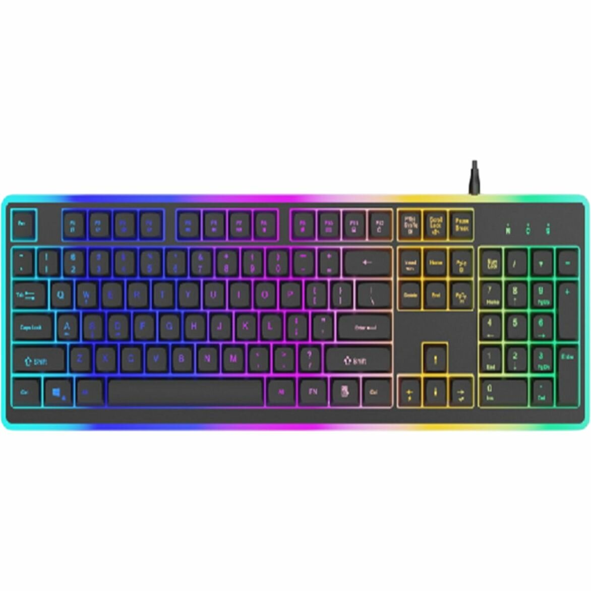Клавиатура Raskat KG002 проводная, USB Type-A, чёрный
