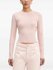 Топ Tie-back ribbed long-sleeve top
