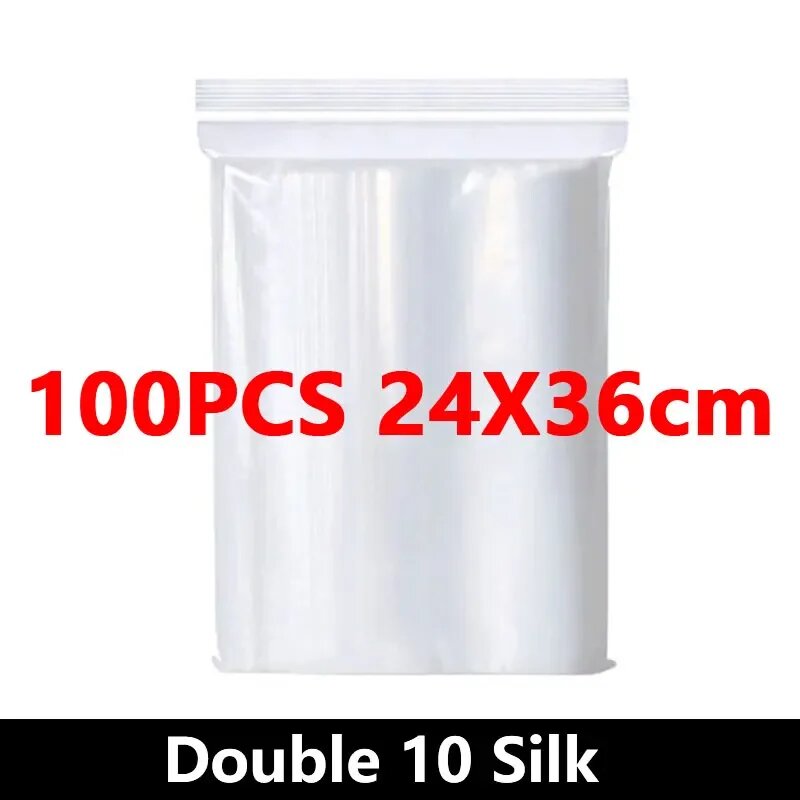 Прозрачные герметичные пакеты HDIRXG 24x36cm(100pcs)