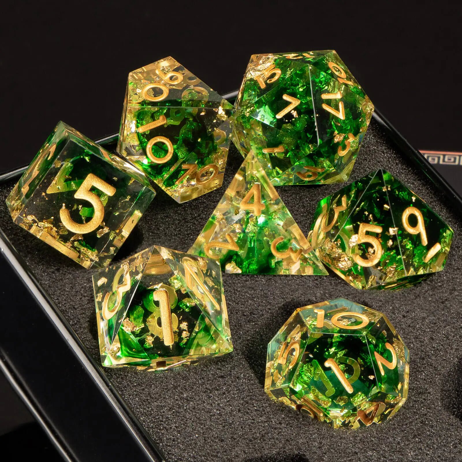 Набор костей DND из акрила 7 шт. R040