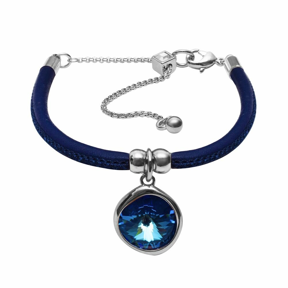 Браслет, хрусталь, кристалл, стразы, кристаллы Swarovski
