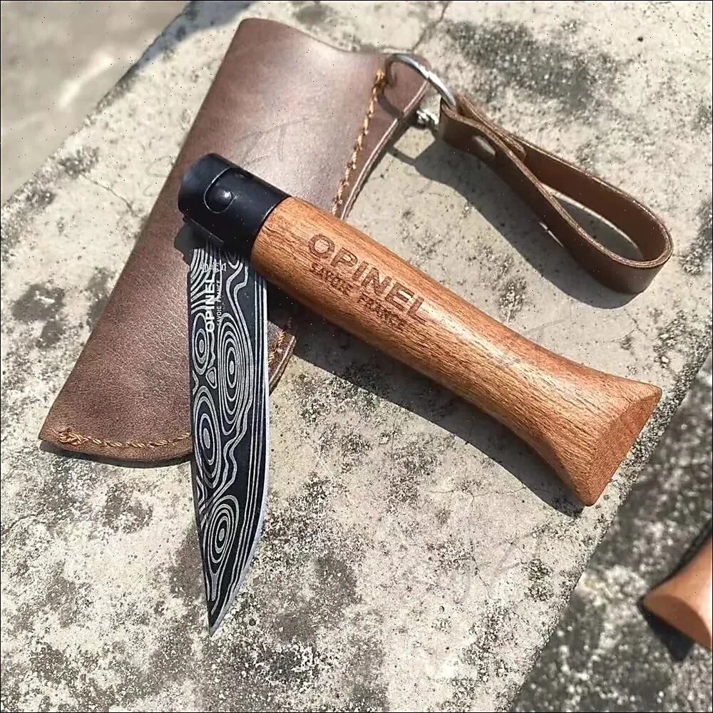 Opinel Складная уличная овощечистка для фруктов из углеродистой стали