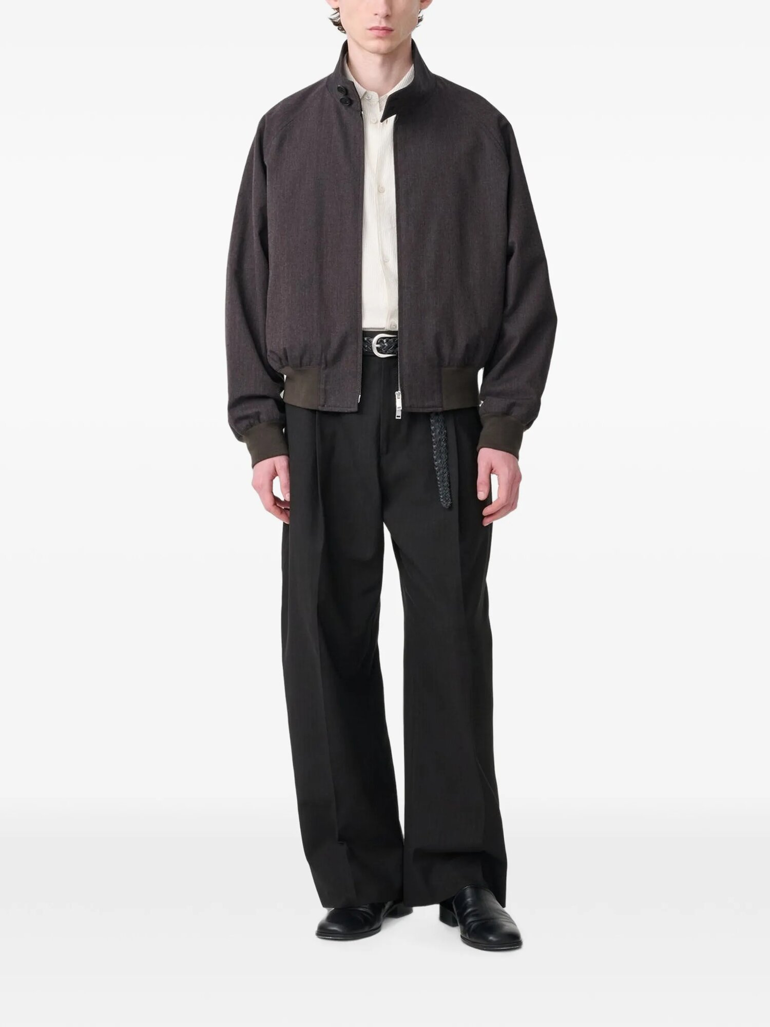 Куртка Studio Nicholson Over wool-cotton twill jacket, размер 46 — фото 1