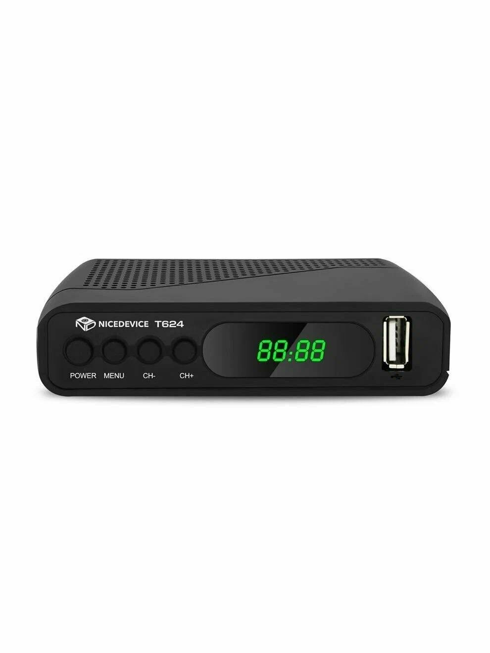 ТВ-приставка для приема цифрового телевидения NiceDevice T624