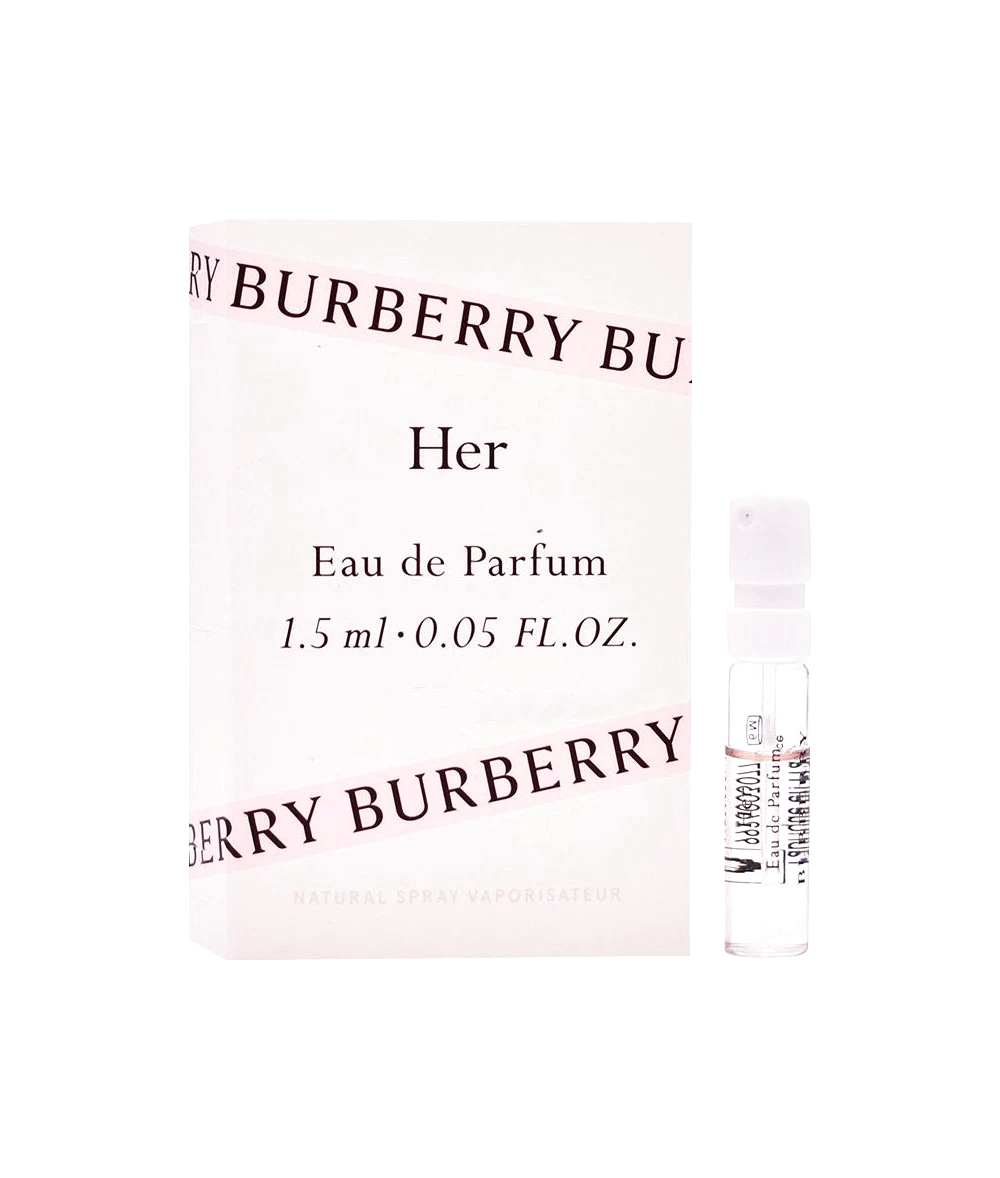 Женская миниатюра Барбери Хёр 1.5 мл - Burberry Her Eau De Parfum пробник