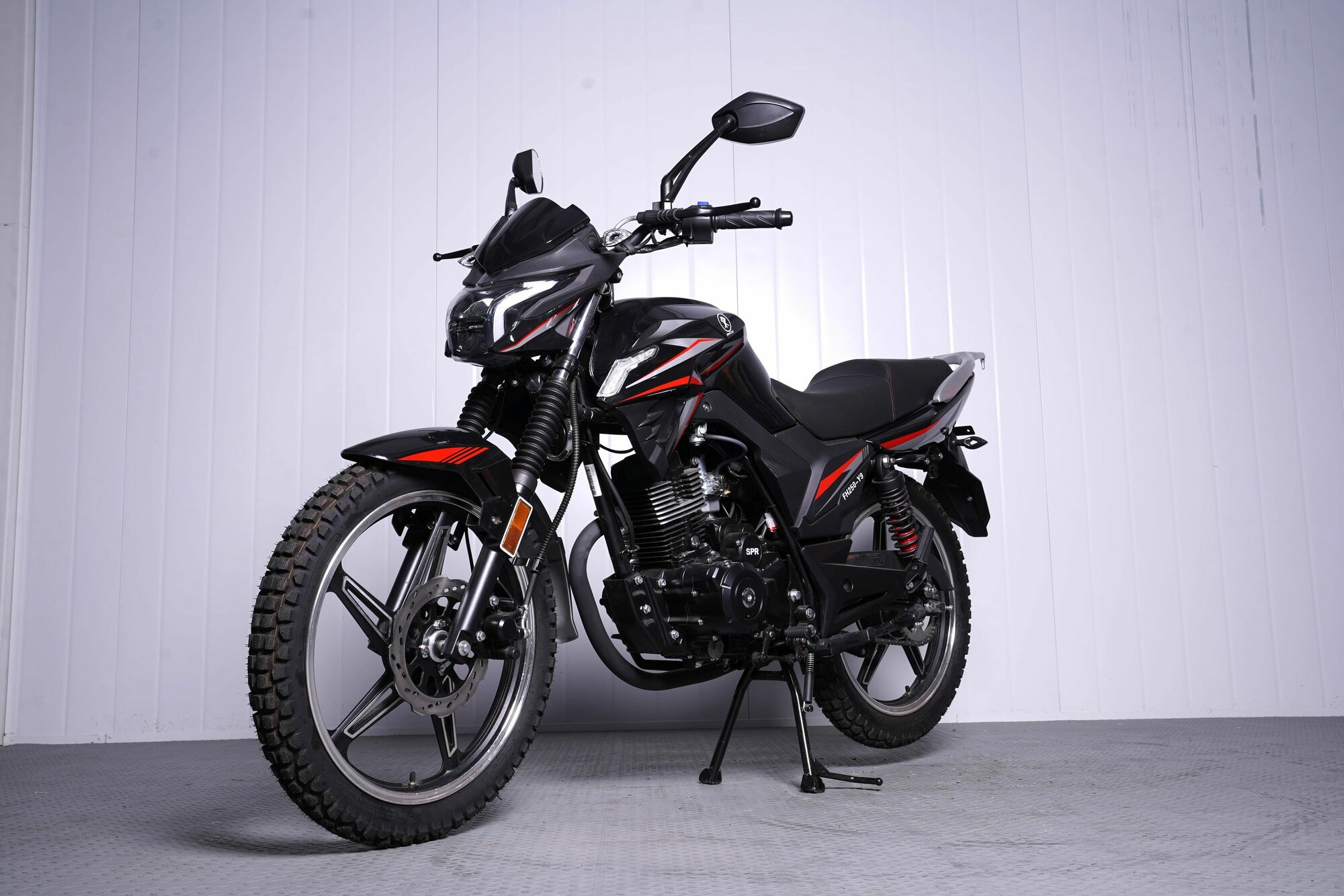 Мотоцикл SPRMOTORS FORTE FH250-Y9 чёрн (с ПТС в заводской упаковке)