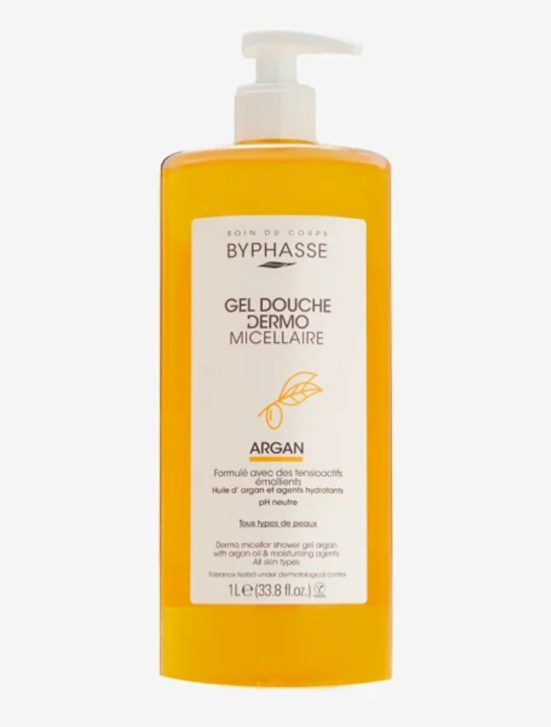 Гель для душа BYPHASSE micellar argan
