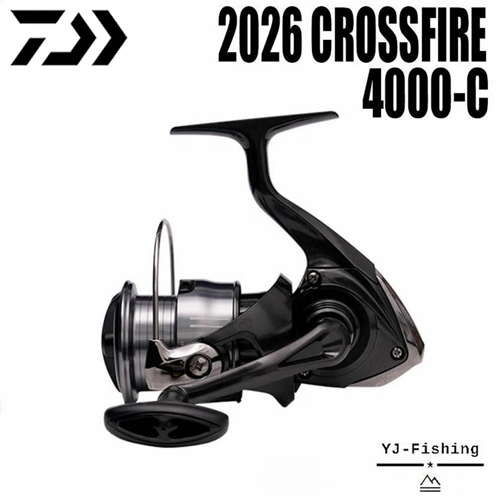 DAIWA 2026 CROSSFIRE LT4000-C универсальная катушка для пресной и морской рыбалки