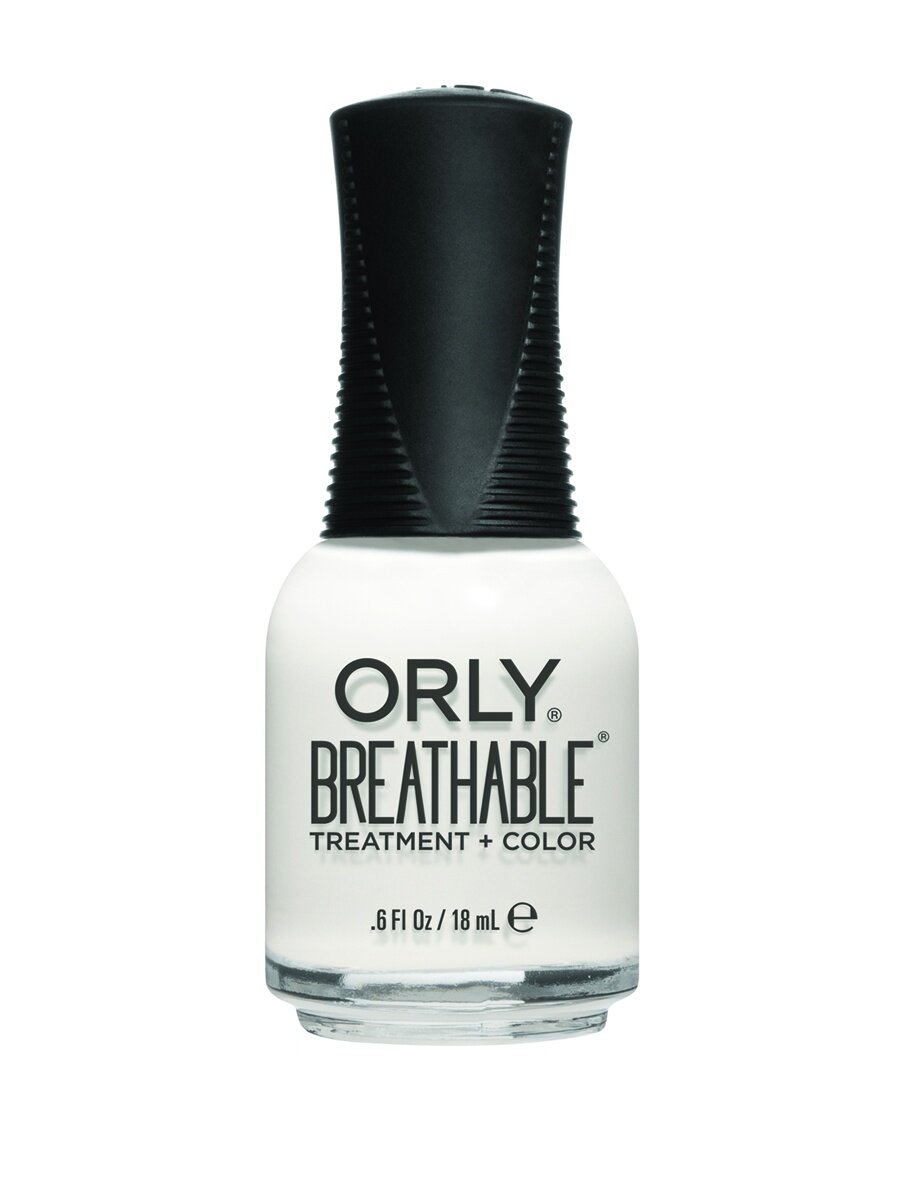 ORLY Профессиональное дышащее покрытие BREATHABLE уход+цвет, White Tips, 18мл