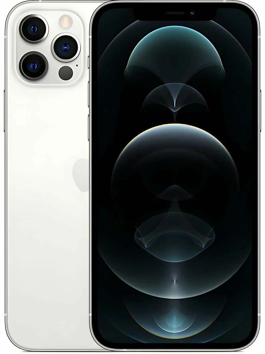 Смартфон Apple iPhone 12 Pro 128 ГБ, 2 SIM, белый, Оригинальный подлинный аппарат.