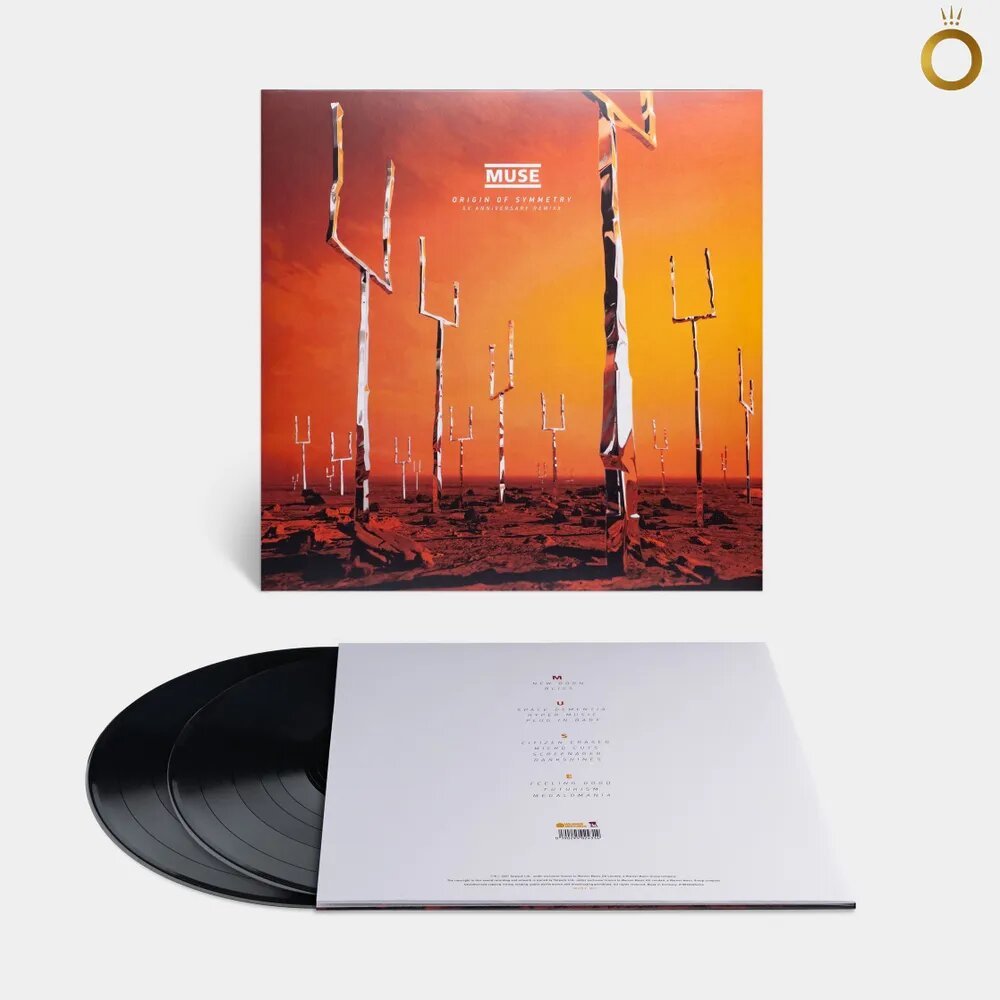 Виниловая пластинка Muse - Origin of Symmetry, XX Anniversary RemiXX (2LP)