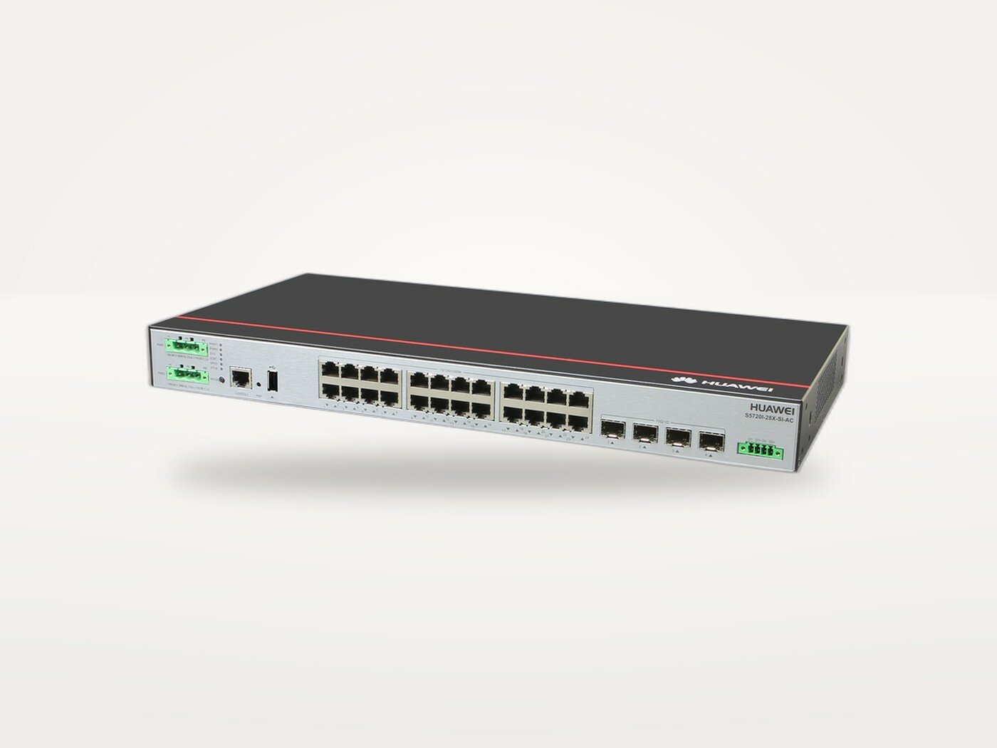 Коммутатор HUAWEI S5720I-28X-SI-AC 24*GE, 4*10GE SFP+, built-in dual AC power supply