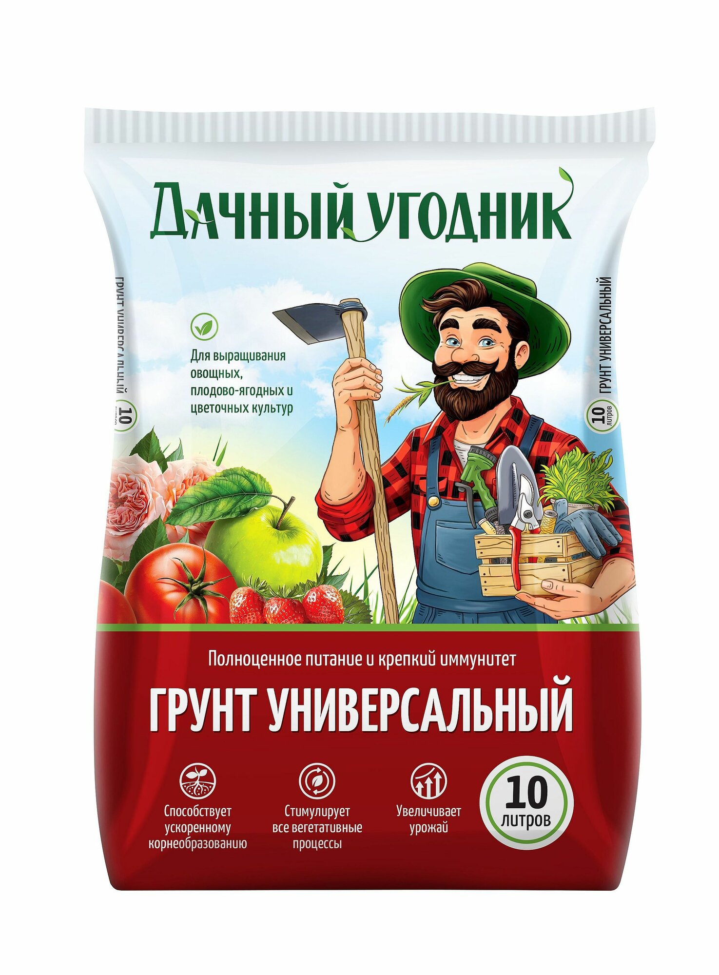 Грунт универсальный Дачный Угодник 10л