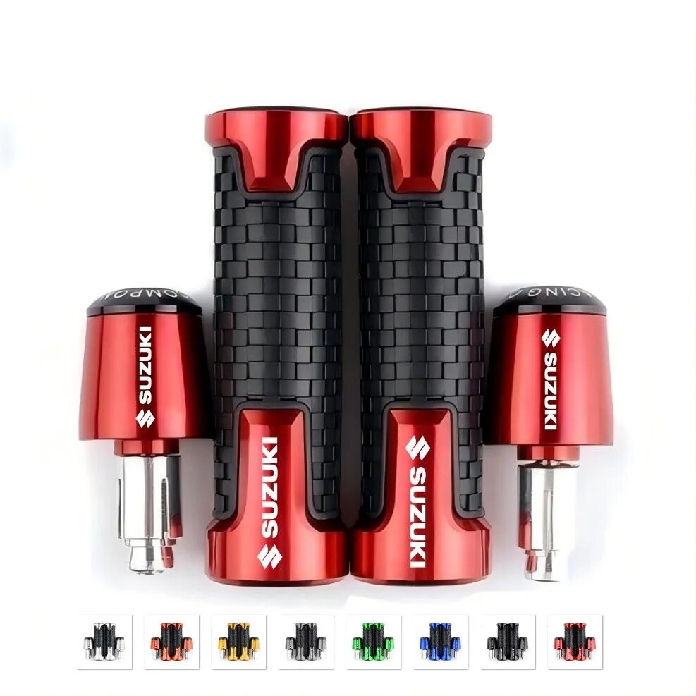 Для Suzuki 600/750KATANA GSX1400 DR650S DR650SE RF600R 1994-2010, GSXR150/125 2017-2025 аксессуаров с резиновой втулкой из алюминиевого сплава для мотоцикла Судзуки 199 200 201 202-0123456789