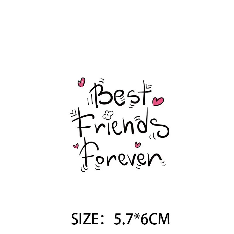 Набор наклеек TIKPIC Sweet Love 22x22см Розовый, KK-71-15X