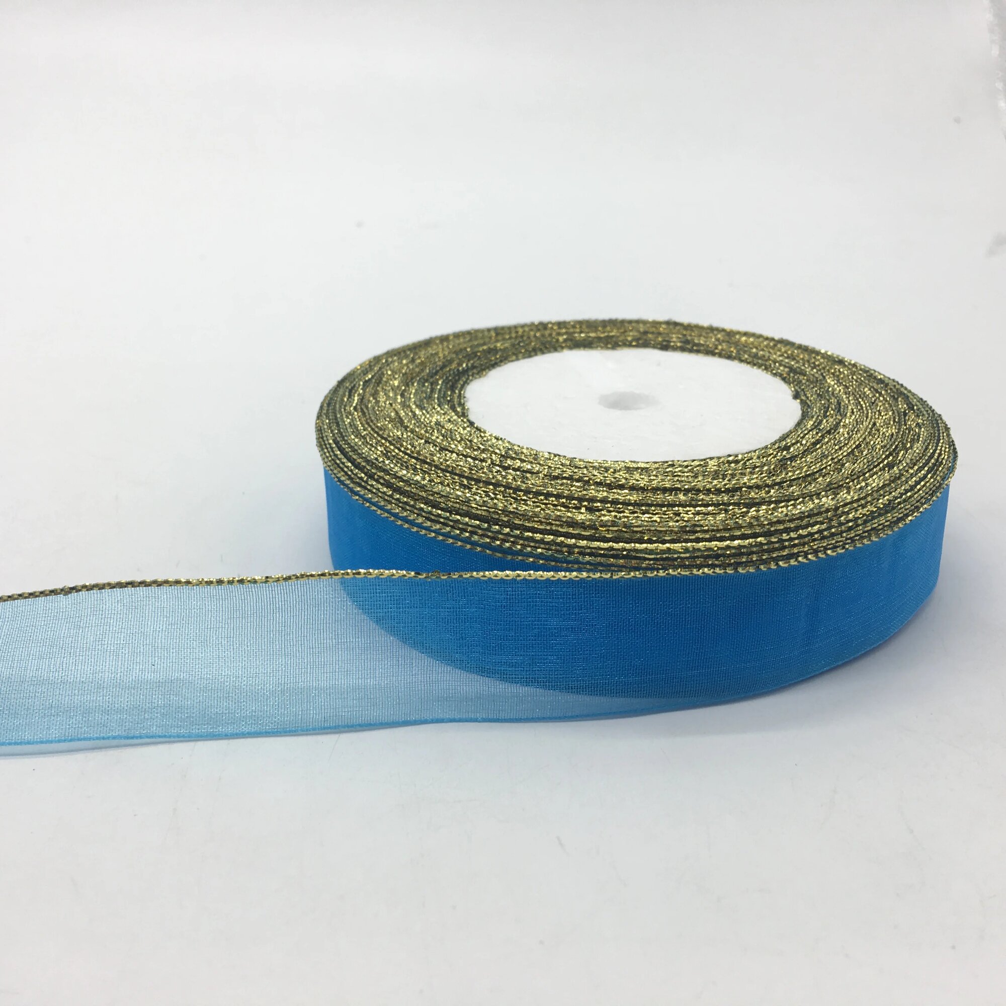 Лента органза 5 ярдов 3/4" CyanRafts 18