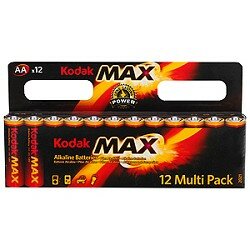 Kodak Батарейка LR6 - 12Bl Max Super Alkaline KAA - 12 120 720 17280 12 шт. в уп - ке