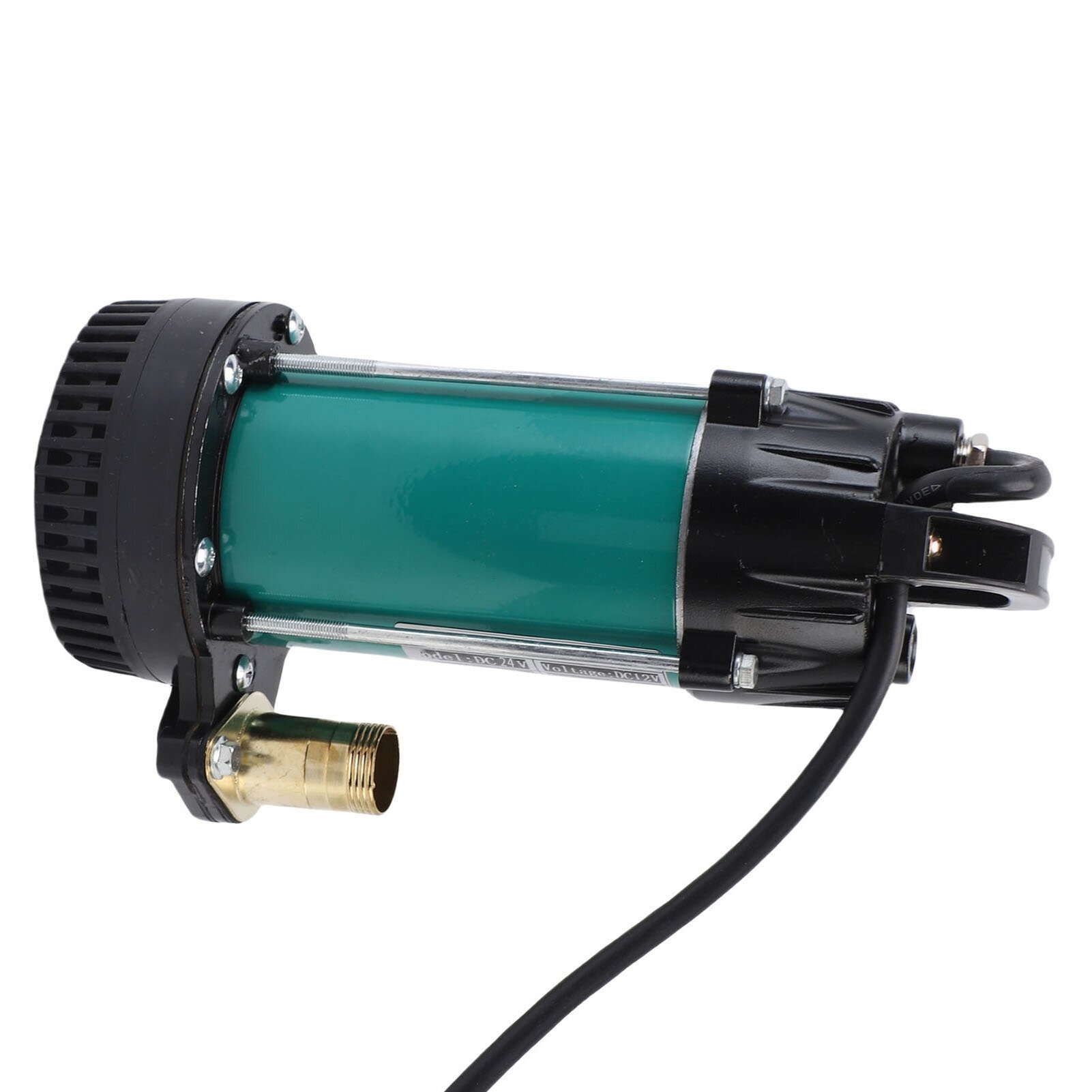 Подводный насос 300W с медным двигателем, 22 м подъем, 4 м³/ч, для рыбалки и сельского хозяйства