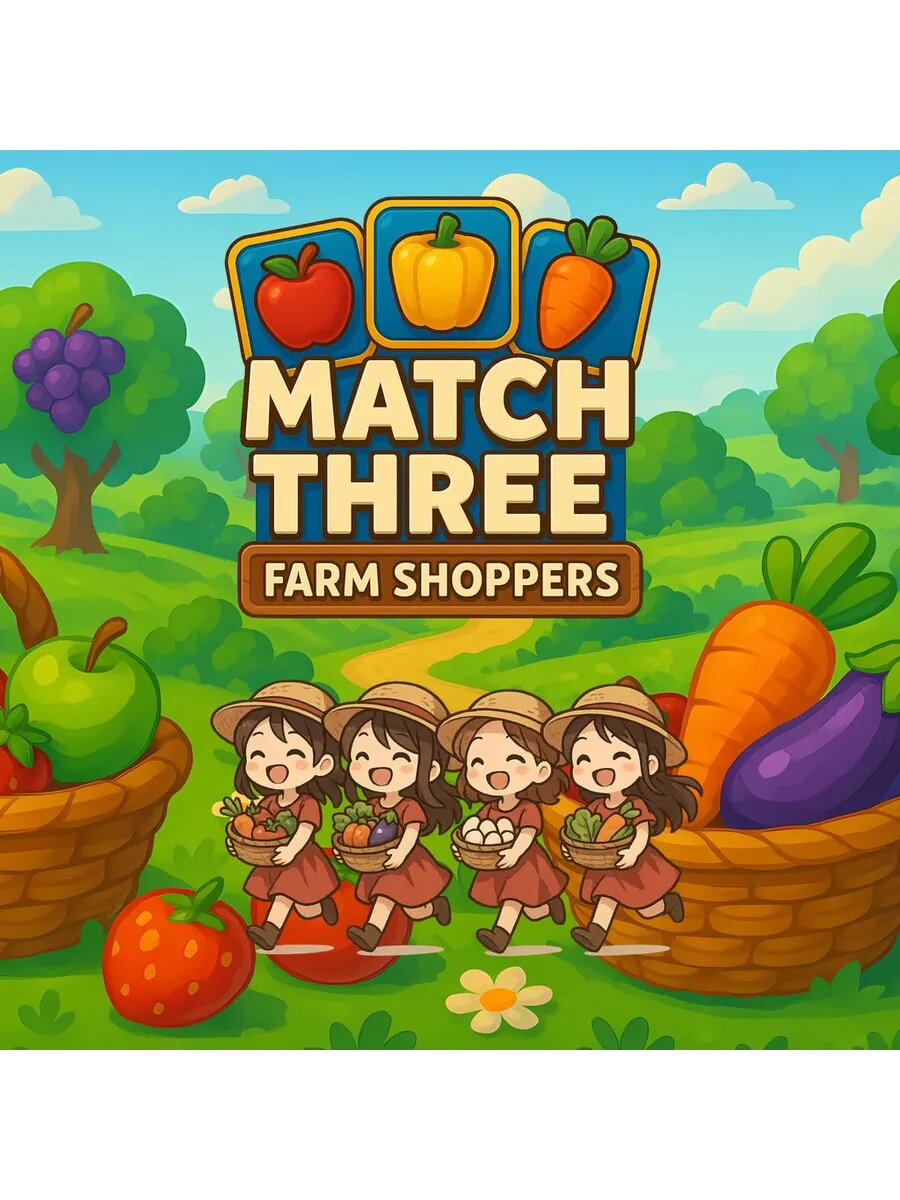 Match Three - Farm Shoppers PS5