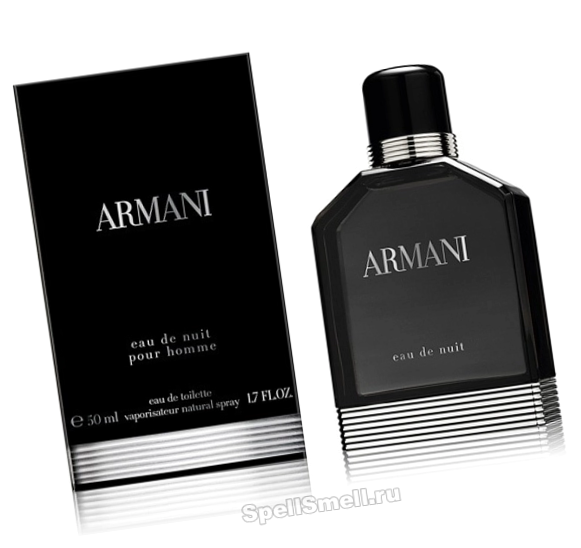 Мужской парфюм Giorgio Armani Eau De Nuit 50 мл - Джорджио Армани О Де Нуит туалетная вода