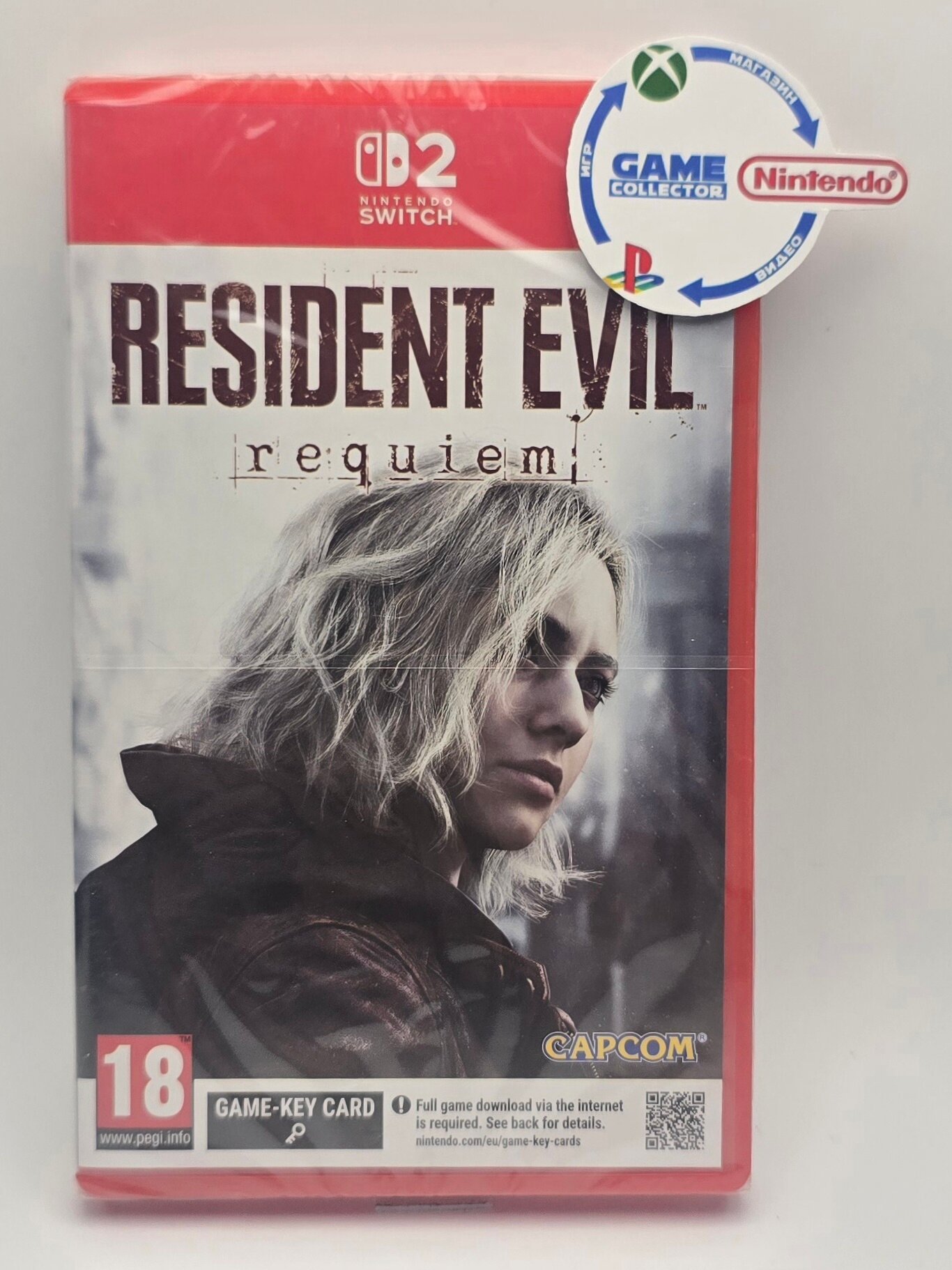 Игра Resident Evil 9 Requiem для Nintendo Switch 2 на картридже полностью на русском языке
