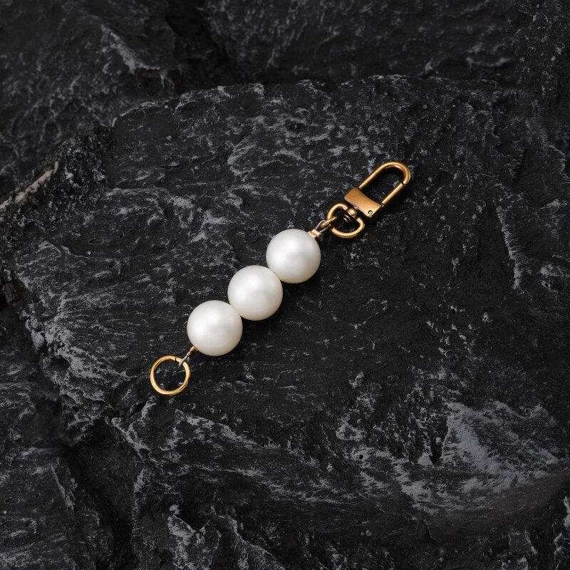 Цепочка для сумки Chanel Cocco Handle Extension Chain жемчужный старинный золотой цвет для ремешка