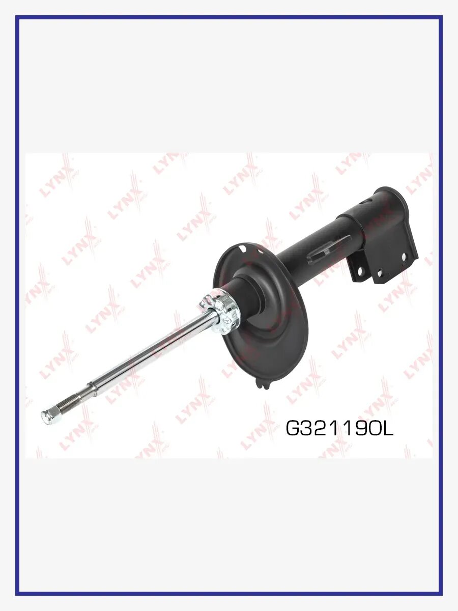 Стойка амортизаторная, с газовым подпором, слева, передняя, арт. G321190L