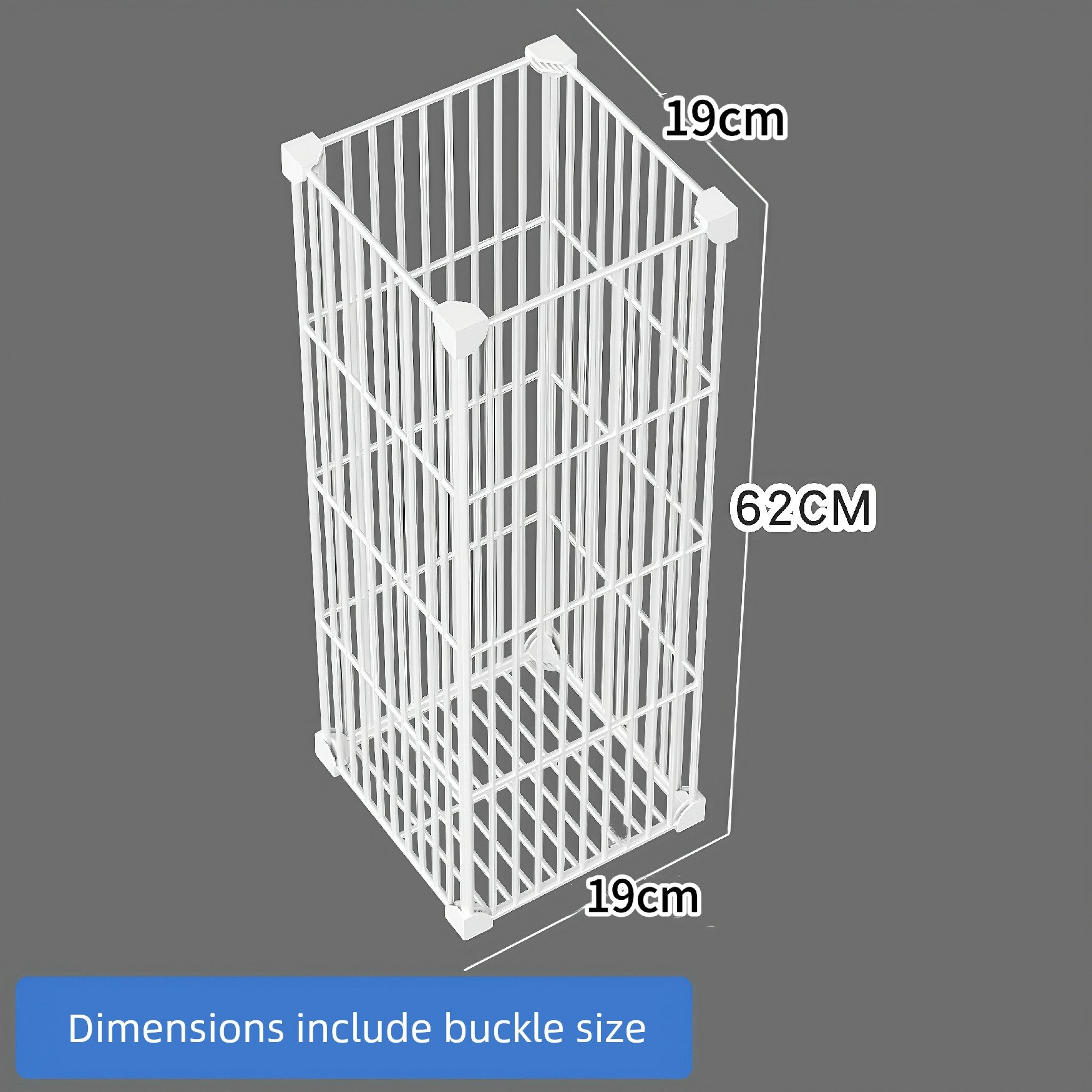 Корзина для хранения в морозильной камере 17x17x60 см, разделительная перегородка для фруктов и овощей в холодильниках
