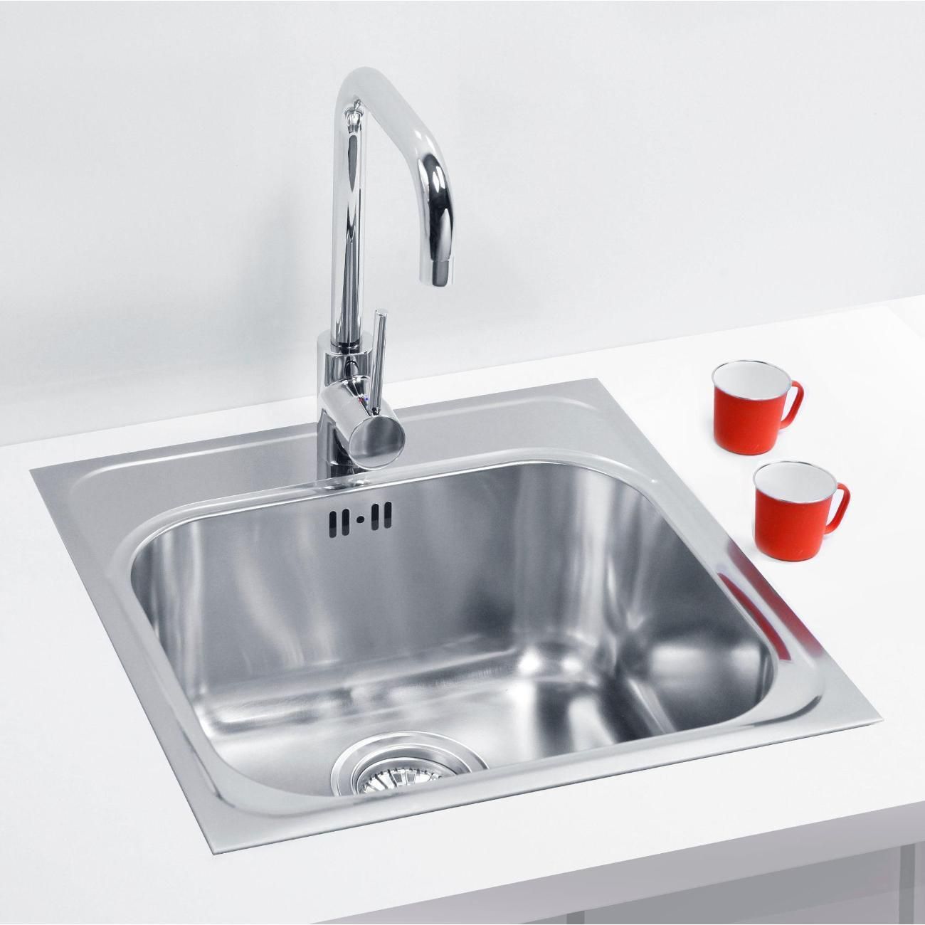 Раковина для кухни Alveus Basic 140 SAT-90 465x465