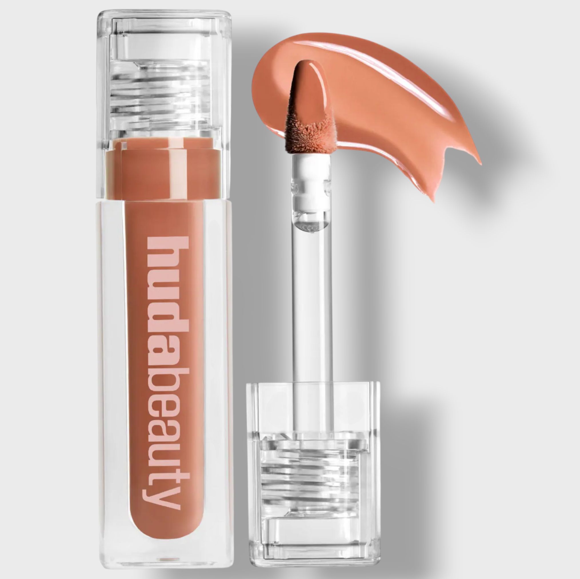 HUDA BEAUTY Экстра-блеск для губ Faux Filler Extra Shine Lip Gloss (RichCealer) 3.9 мл