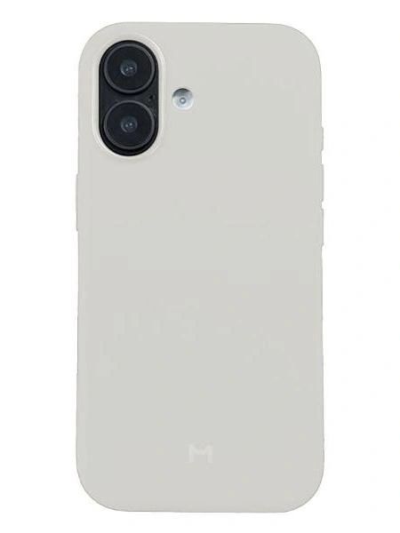 Чехол для смартфона, телефона Magssory для iPhone 17, силикон, MagSafe, слоновая кость
