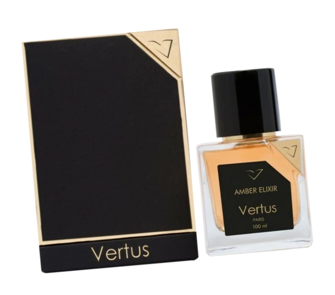 Янтарная парфюмерная вода Vertus Amber Elixir 100 мл для женщин и мужчин - Вертус Амбер Эликсир