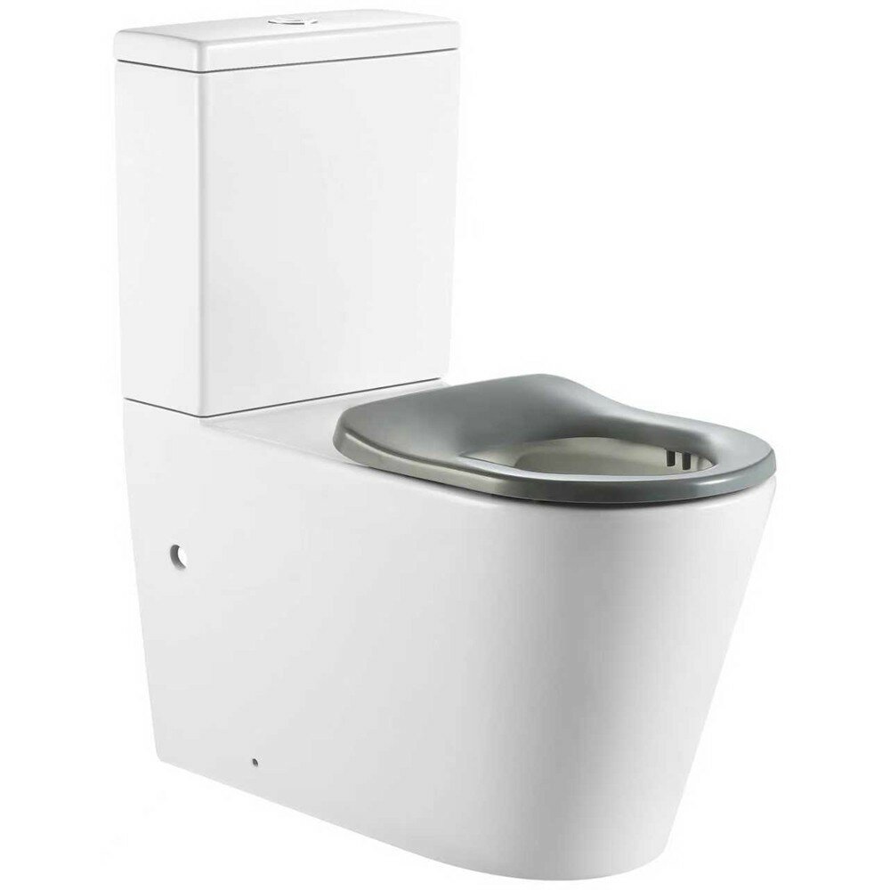 Унитаз SantiLine SL-3010 безободковый для инвалидов