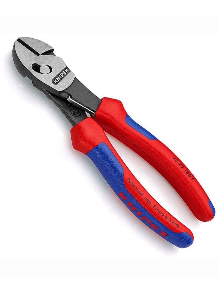Кусачки боковые повышенной мощности TwinForce Knipex 7372180F
