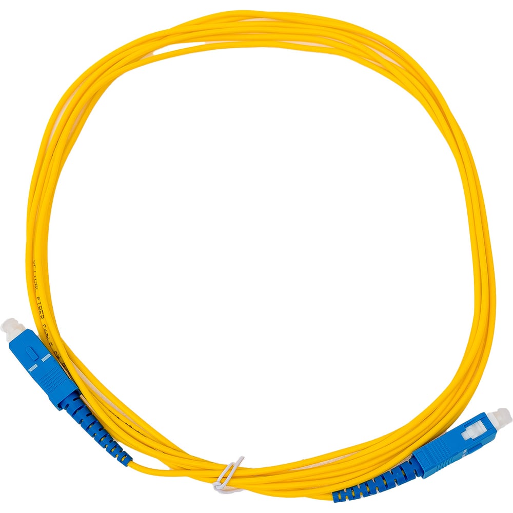 Оптический шнур Netlink рс sc-sc 9/125 3.0 м 00000000226
