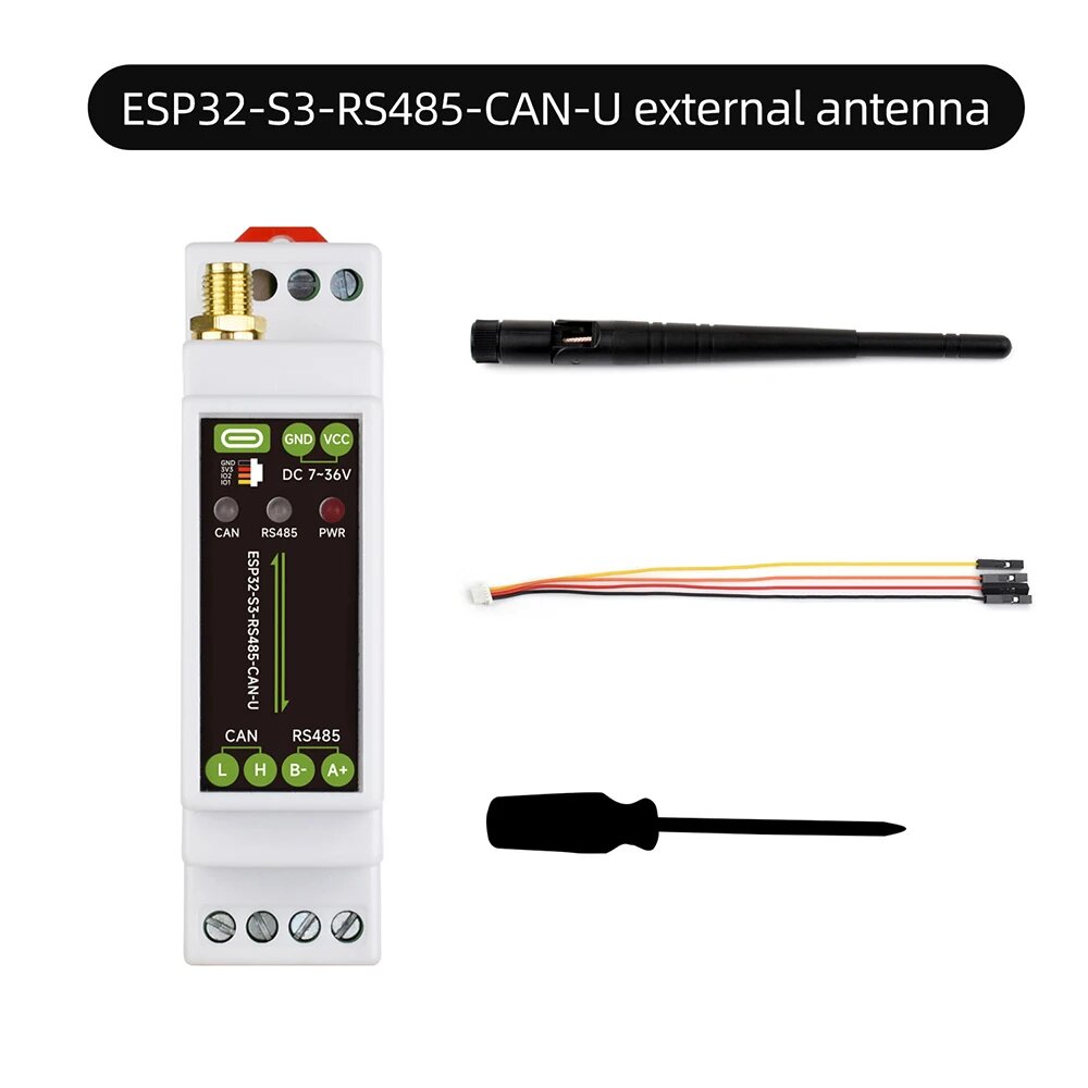 Diymore ESP32-S3 RS485 CAN плата External antenna