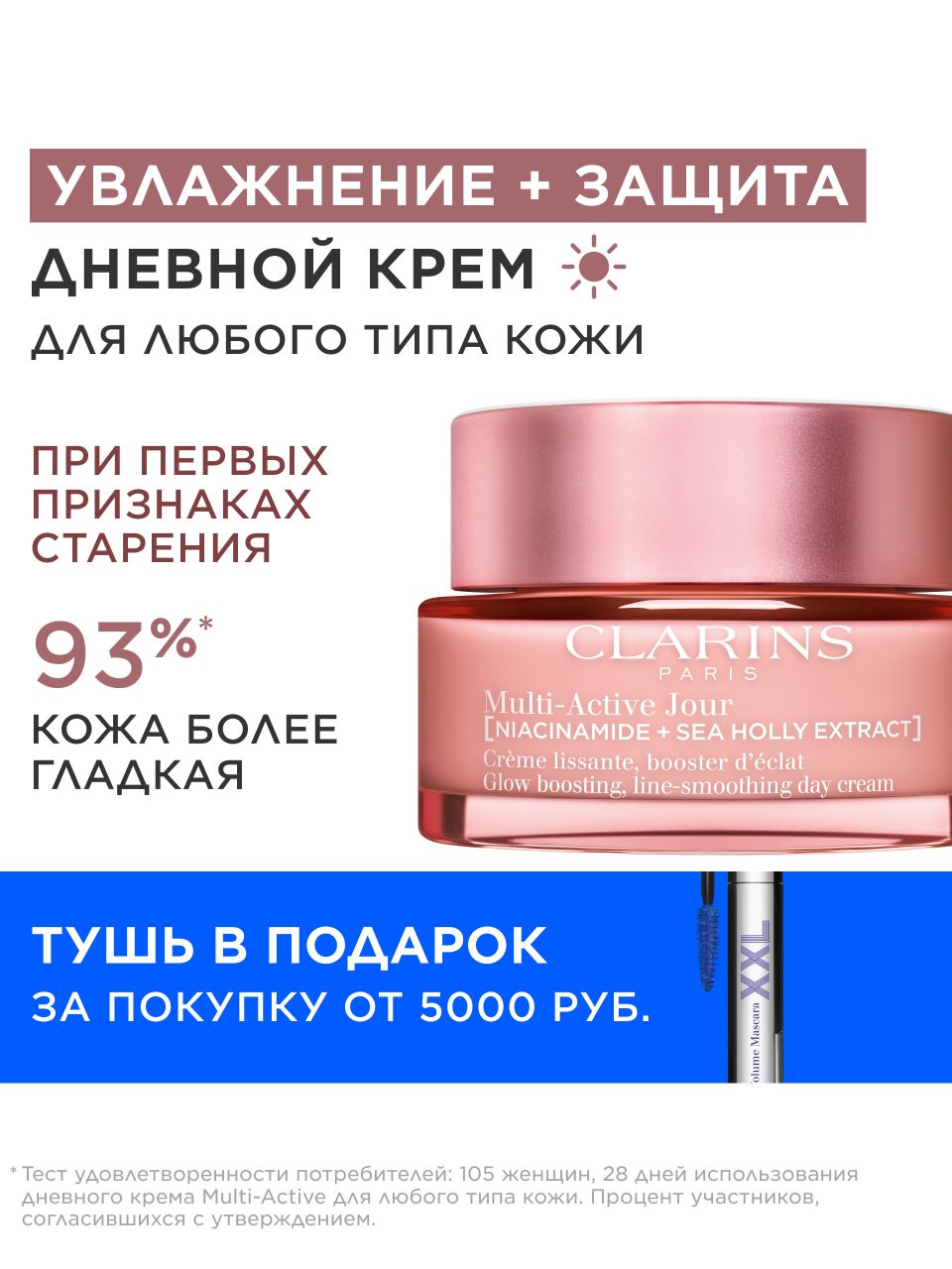 Дневной антивозрастной крем для лица для любого типа кожи Multi-Active 30+