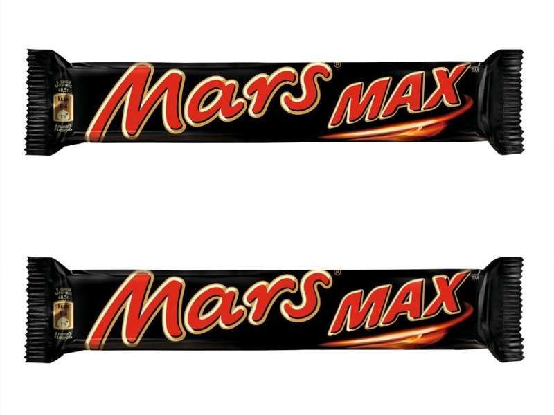Марс Макс батончик, 81 г, 2 шт