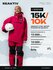 Анорак Reaktiv Осень-зима 2026, размер XL, малиновый