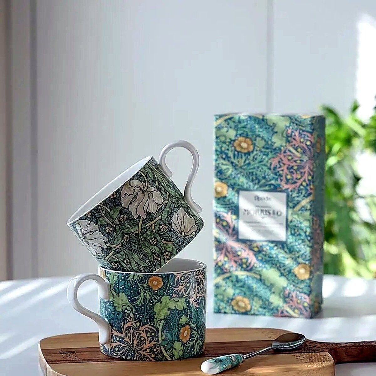 Morris & Co Кружка, 350 мл, 2 шт, материал Керамика, 25x15x15 см