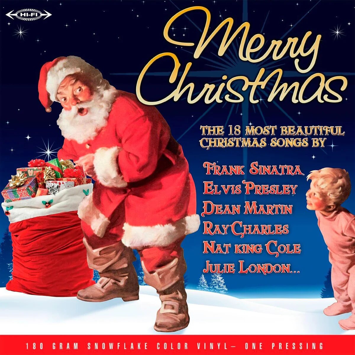 Виниловая пластинка Various Merry Christmas (Snowflake Color Vinyl)