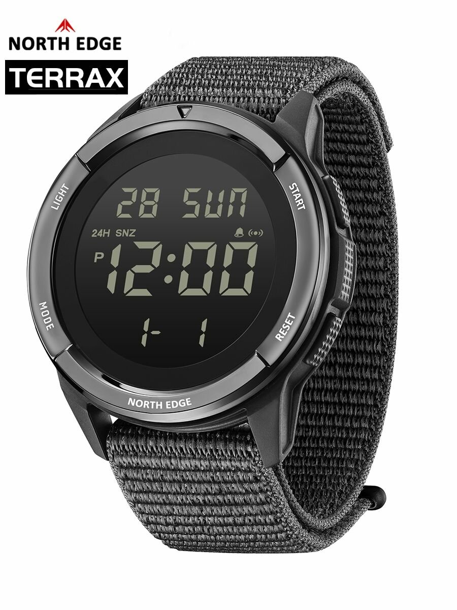 Спортивные часы NORTH EDGE TERRAX, черный