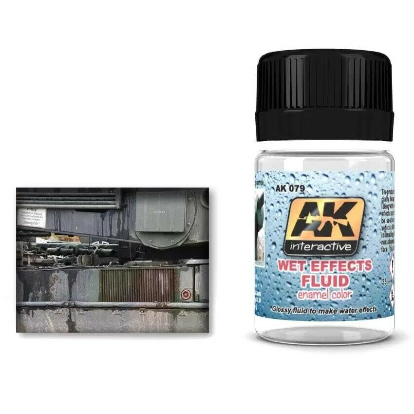 Аксессуар для Warhammer AK Interactive AK EFFECTS: Wet Effects Fluid AK079 (35 мл)