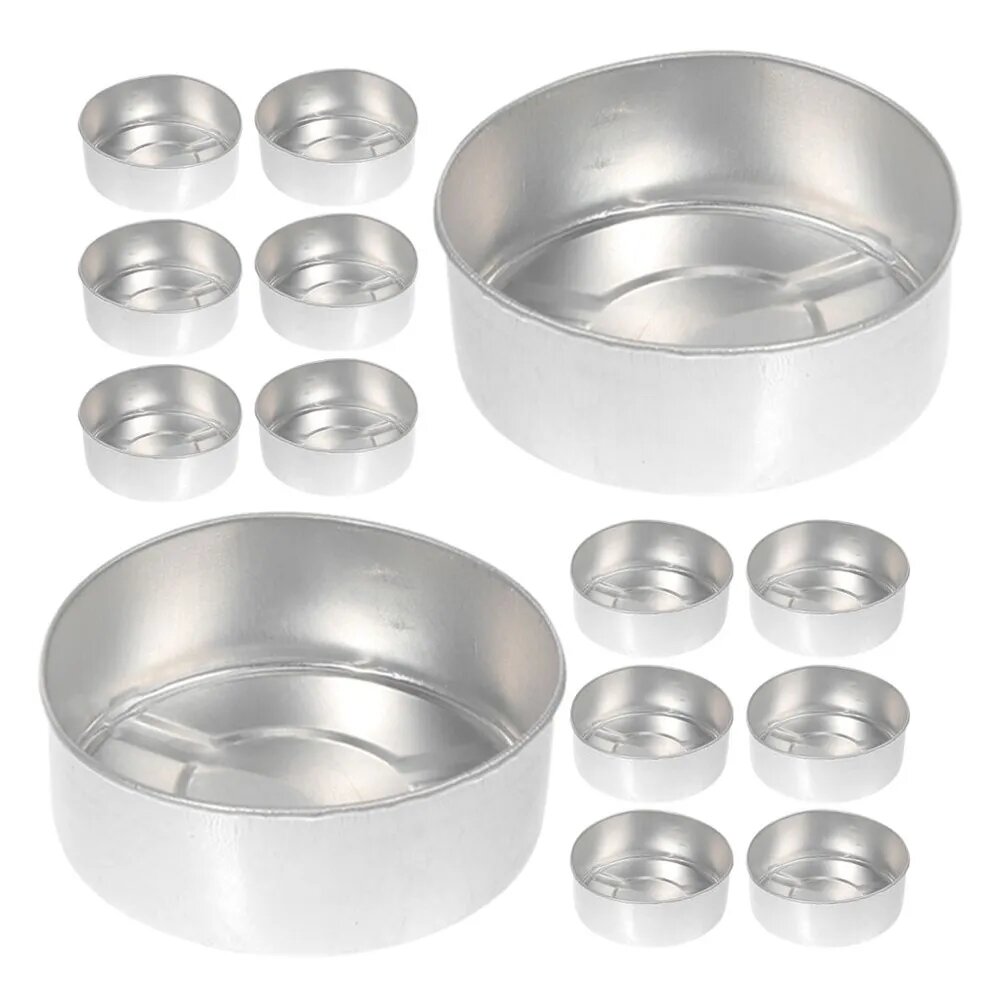 50 Штук Подставок для Свечей, Из Алюминия для DIY Свечей