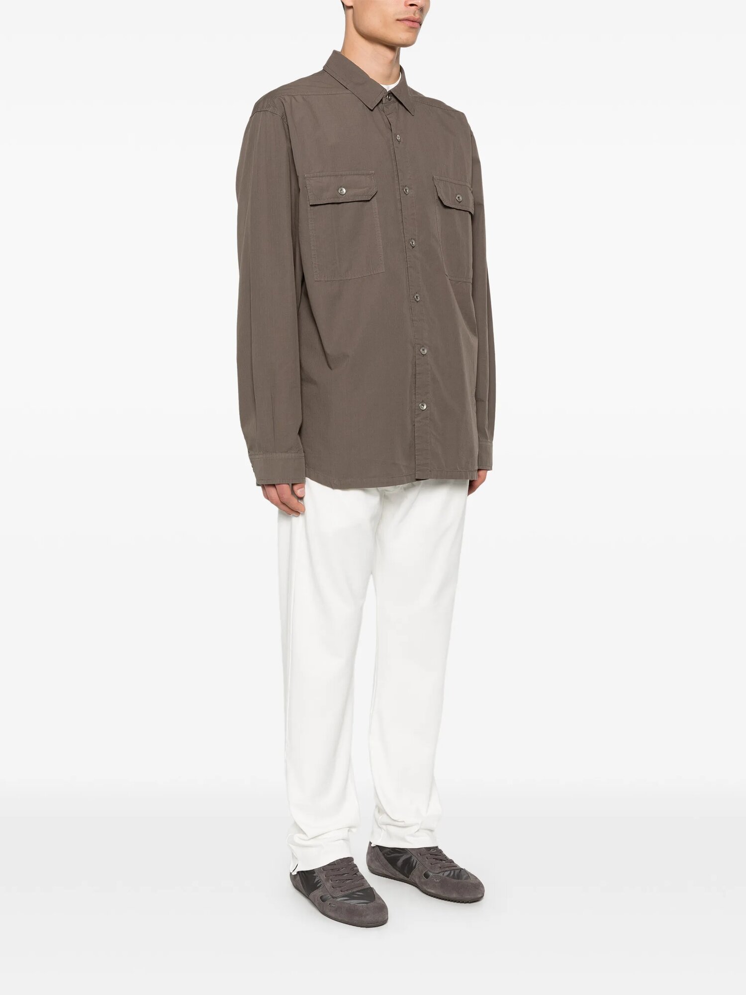 Рубашка Rick Owens, размер 50, brown — фото 1