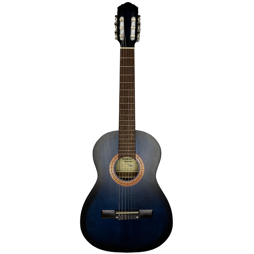 Классическая гитара Кунгурская акустика K-Blue-3/4