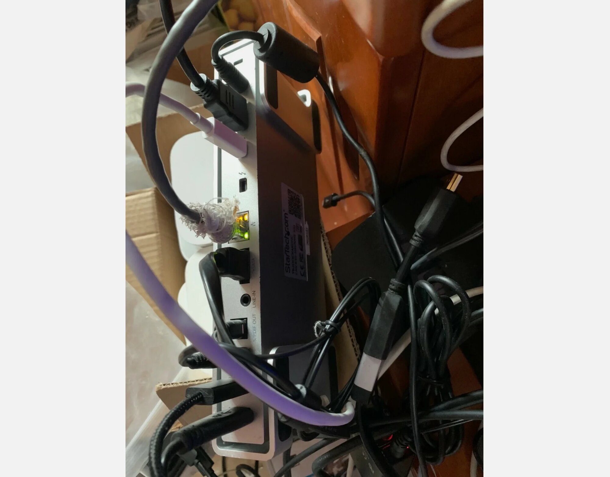 Док-станция StarTech TB2DOCK4KDHC для MAC WINDOWS Thunderbolt 2 — фото 1