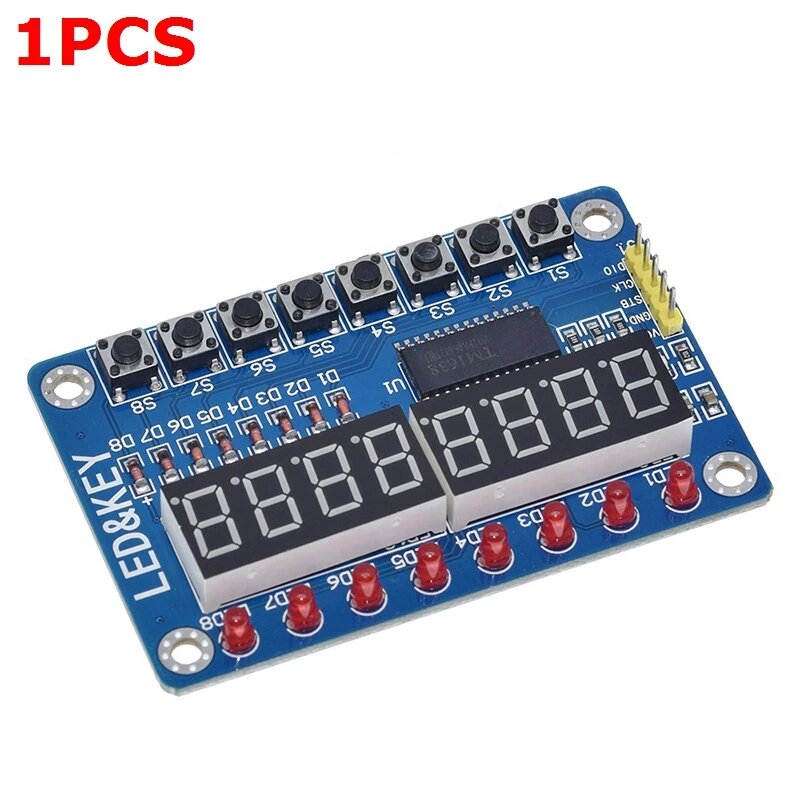 Цифровой светодиодный дисплей 3.5" красный, 1PCS TM1638