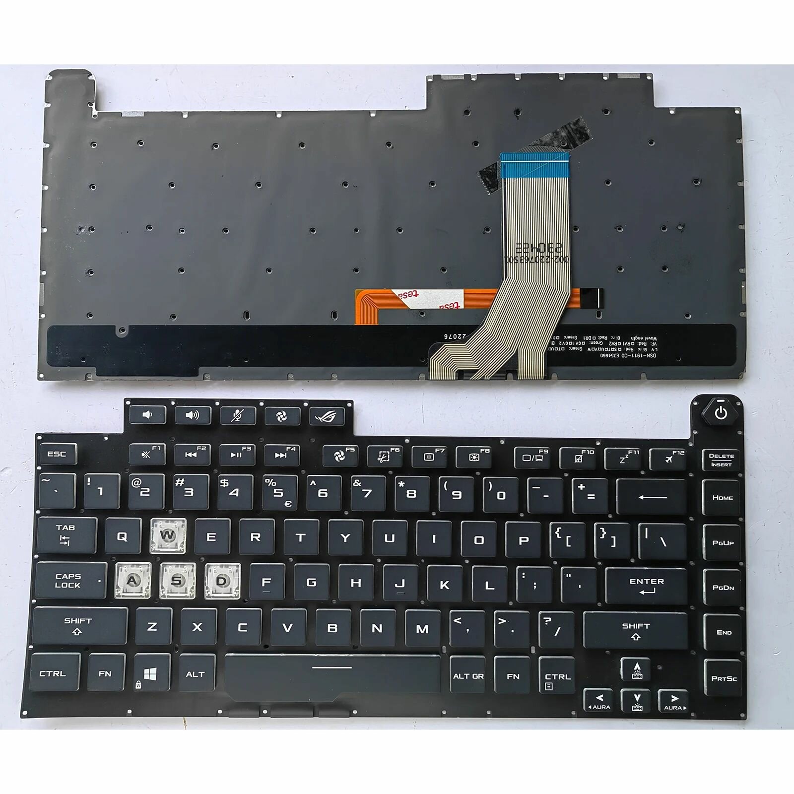 Новая клавиатура с цветной подсветкой для ASUS ROG Strix S5D G531 G531GT GL531 G532 G532GT клавиатура ноутбука