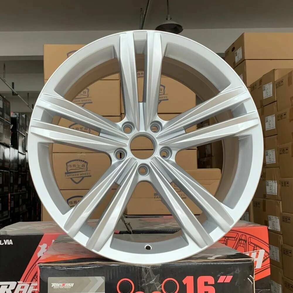FADI 17-дюймовые, 18-дюймовые, 19-дюймовые диски, совместимые с Volkswagen Golf 6, T-Roc, Magotan, Sagitar, Tiguan, Bora, Passat, Tayron и новым Touareg. Колесный диск Штампованный 19x8.5" PCD5х112 ET38 D57.1
